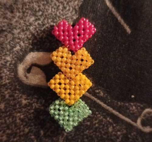 Подвески из бисера