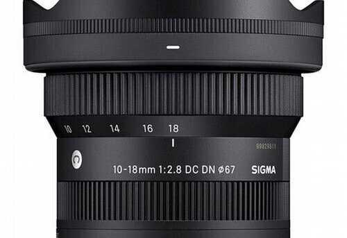 Sigma 10-18mm f/2.8 DC DN Contemporary Fuj