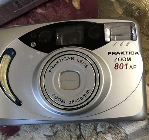 Пленочный фотоаппарат praktica zoom 801af