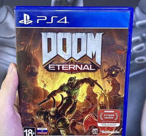 Диск ps4 ps5 Doom Eternal