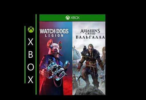 Assassin’s Creed Valhalla + Watch Dogs Legion Xbox