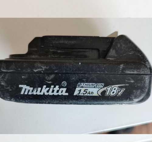 Аккумулятор makita 18v 1.5ah