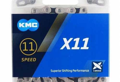 Цепь 11-ти скоростная, KMC X11, 1/2"x11/128", 118
