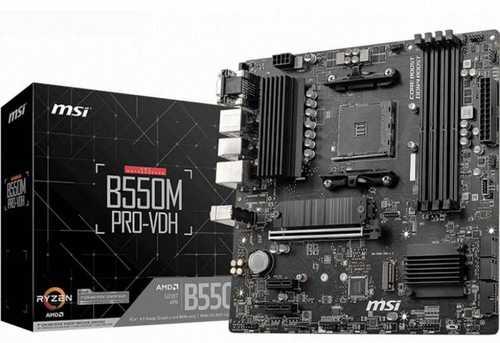 Материнская плата MSI B550M PRO-VDH, Socket AM4, A