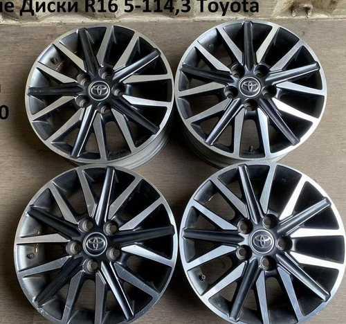 Литые диски Toyota 6.5×R16 5×114.3