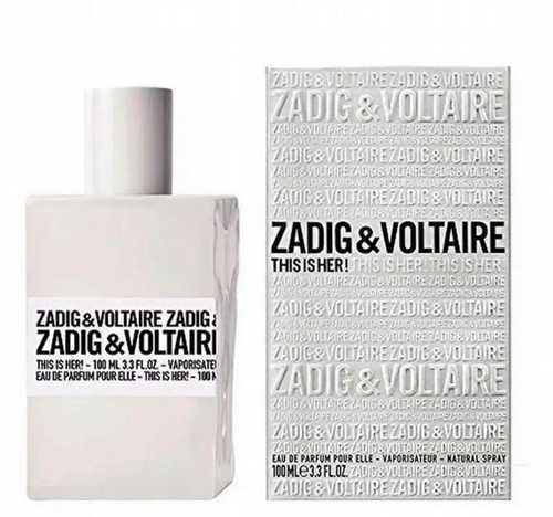 Духи zadig&voltaire This Is Her