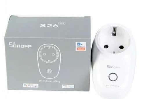 Wi-Fi умная розетка sonoff S26 R2 EU 16 ампер
