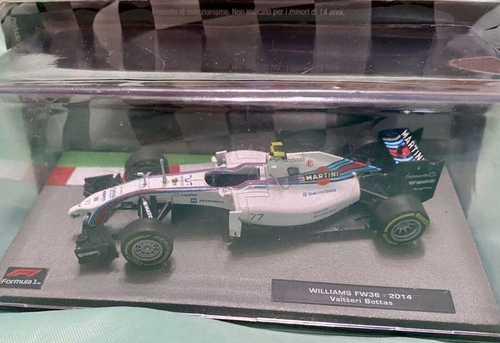 Модель Williams FW36 - 2014 Valtteri Bottas