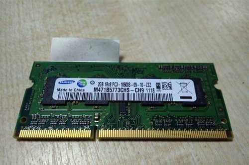 RAM SO-dimm Samsung DDR3 2048/10600/1333