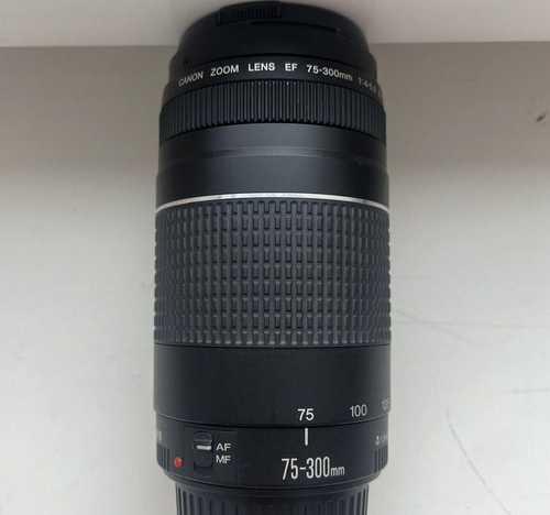 Объектив Canon Zoom Lens EF 75-300mm 4-5.6 III