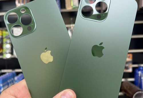 Стекло корпуса (крышка) iPhone 13 Pro Max зеленый