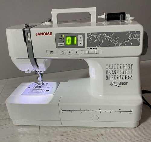 Швейная машина janome pq300