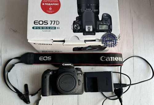 Canon EOS 77d фотоаппарат
