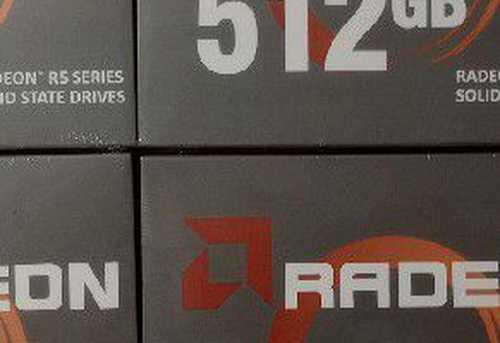 Новые, запечатанные Ssd 512gb AMD radeon