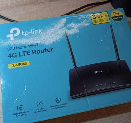 Wifi роутер 4g Tp-Link TL-MR150 с сим картой