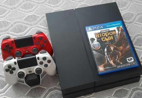 Sony playstation 4 500gb с игрой