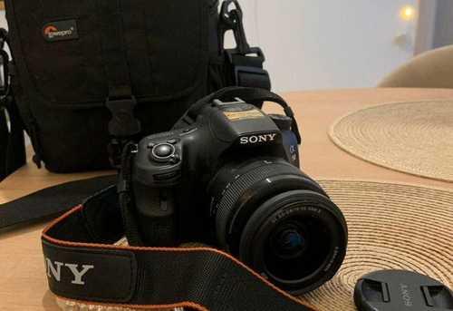 Зеркальный фотоаппарат sony SLT-A58