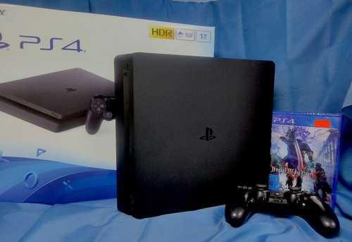 PlayStation 4 Slim 1Tb + 300 игр