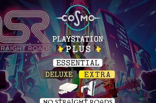 PS Plus подписка + No Straight Roads