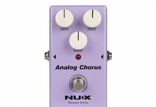 Педаль эффектов Nux Analog-Chorus Reissue Series