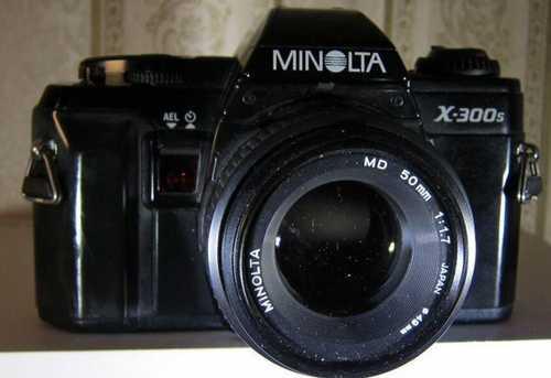 Пленочный фотоаппарат minolta X-300S