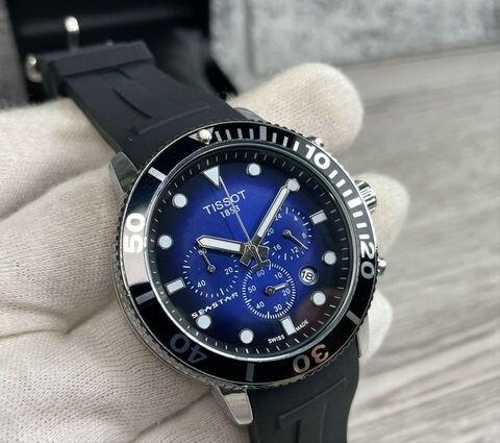 Часы мужские Tissot (хронограф) blue
