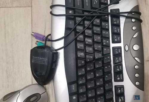 Беспроводная клавиатура и мышь для офиса