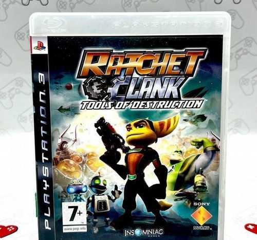 Ratchet & Clank Tools of Destruction PS3 (без мануала, resale)