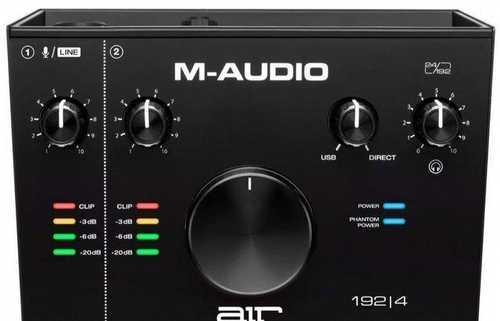 Аудиоинтерфейс M-Audio AIR 192 4. Новый