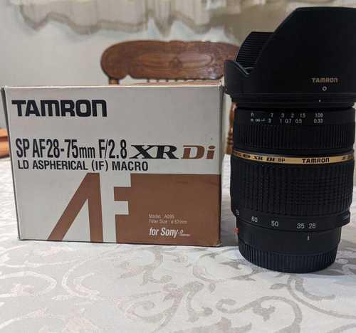 Объектив Tamron SP AF 28-75mm F/2.8 XR Di LD