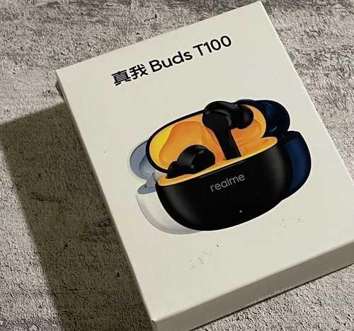 Беспроводные наушники Realme Buds T100 чёрные