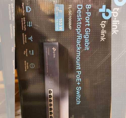 Коммутатор TL-SG1008MP tp-link