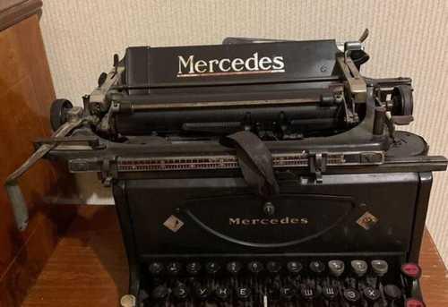 Пишущая машинка Mercedes