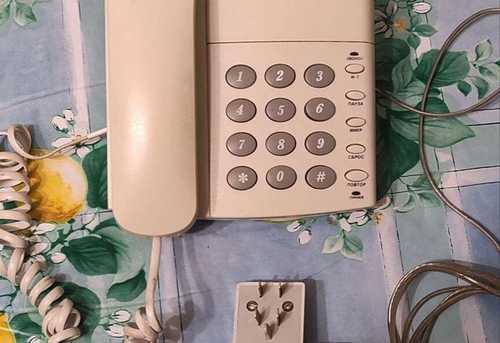 Телефон стационарный домашний проводной Alcotel