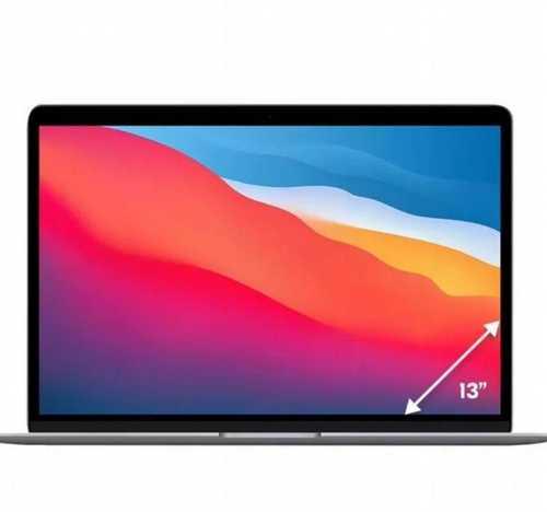 Apple MacBook Air, 13.3", M1, 8 гб 256 гб M1 серый