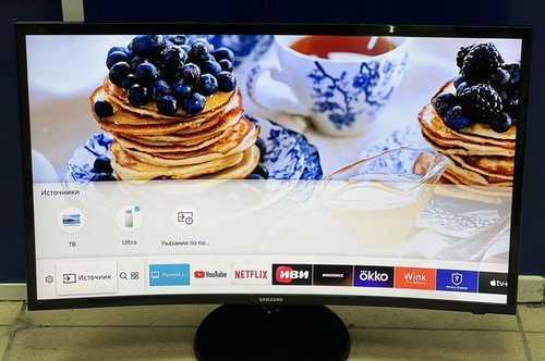 Samsung Smart Wi-Fi (81 см) FHD изогнутый