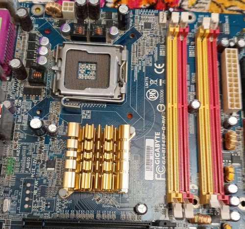 Материнская плата gigabyte 775 сокет