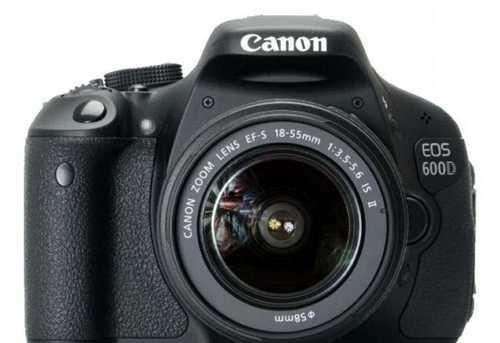 Зеркальный Фотоаппарат Canon EOS 600D Обучение