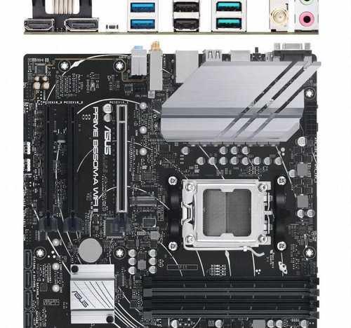 Материнская плата asus Prime B650M-A WiFi II B650 Socket AM5 4xDDR5, 4xsata3, raid, 2xM.2, #375466