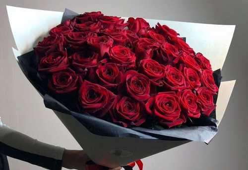 Букет из 35 красных роз Красноярск