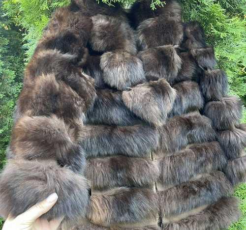 Шуба из песца 3 в 1
