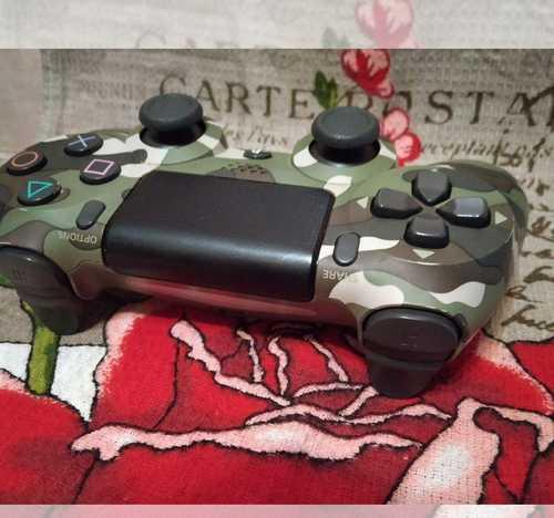 DualShock 4 Green Camouflage Original