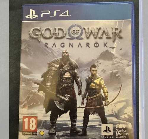 God of war ragnarok ps4 диск на русском