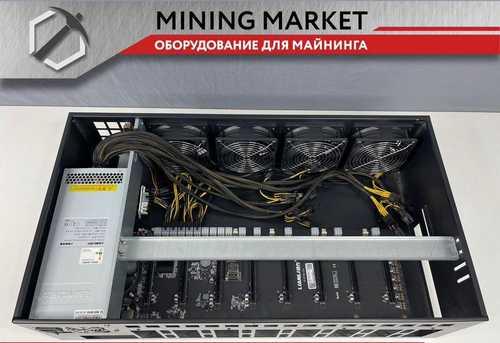 Корпус для майнинга Lian-Li 8gpu/ 2500w/ тихий