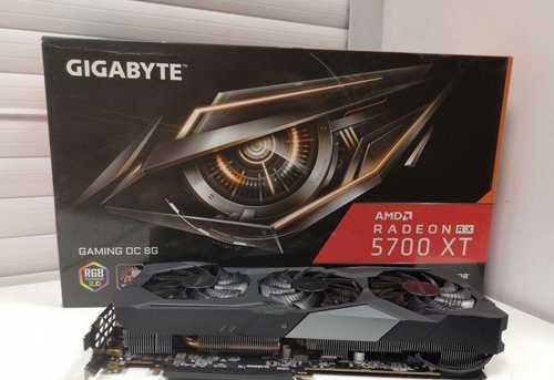 Видеокарта gigabyte Radeon RX 5700 XT gaming OC 8G