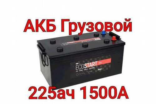 Акб Грузовой 225ач 1500А 518х275х235 EcoStart