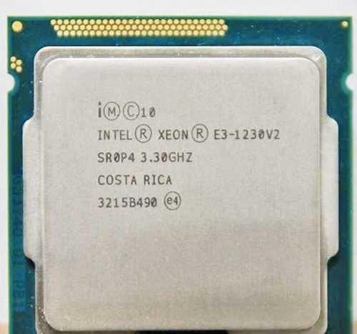 Процессор intel xeon e3 1230v2 lga 1155