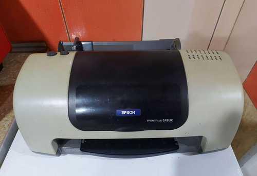 Принтер epson stylus c43ux