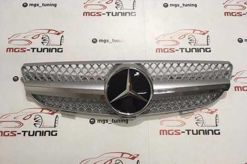 Решетка матовый хром Mercedes Clk W209