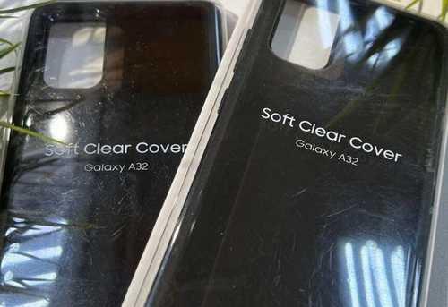 Чехол на Samsung A32 оригинал Soft Clear Cover